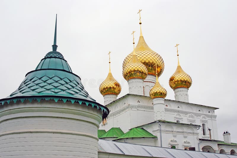 Resurrection Monastery in Uglich, Russia. Stock Photo - Image of travel ...