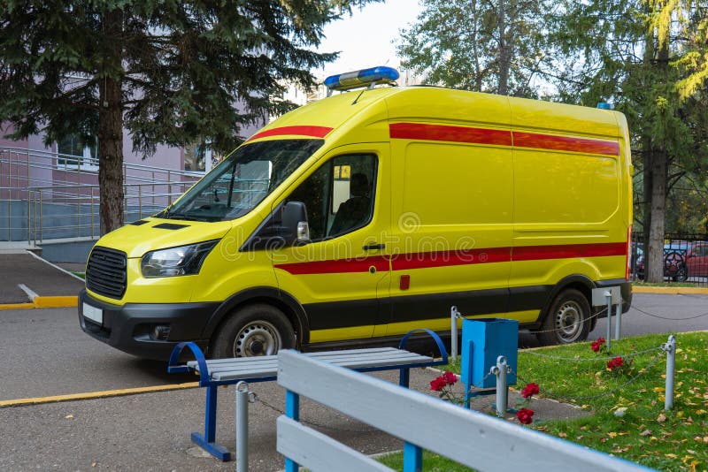 Resuscitation Machine at a Clinic in Russia Stock Image - Image of ...