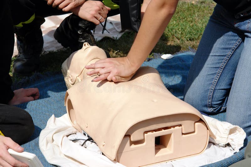 Resuscitation training stock photo. Image of reanimation - 2871014