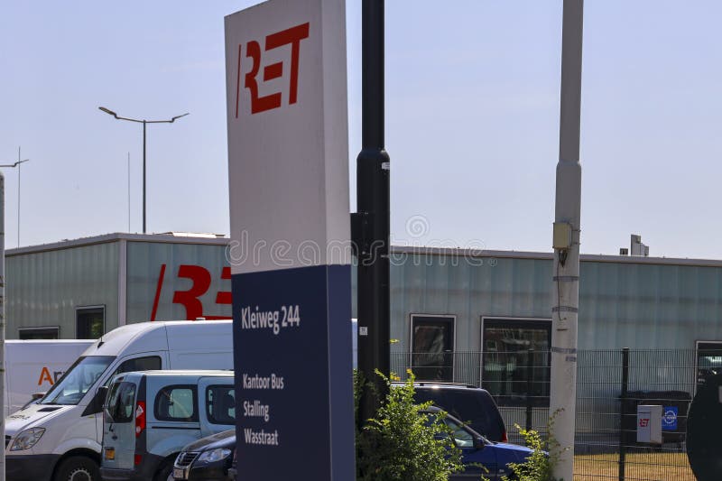 RET Bus Storage and Workshops at the Kleiweg in Rotterdam Editorial ...