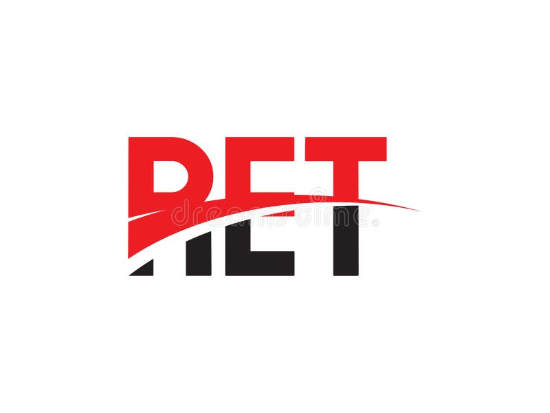 RET Letter Initial Logo Design Vector Illustration Stock Vector ...