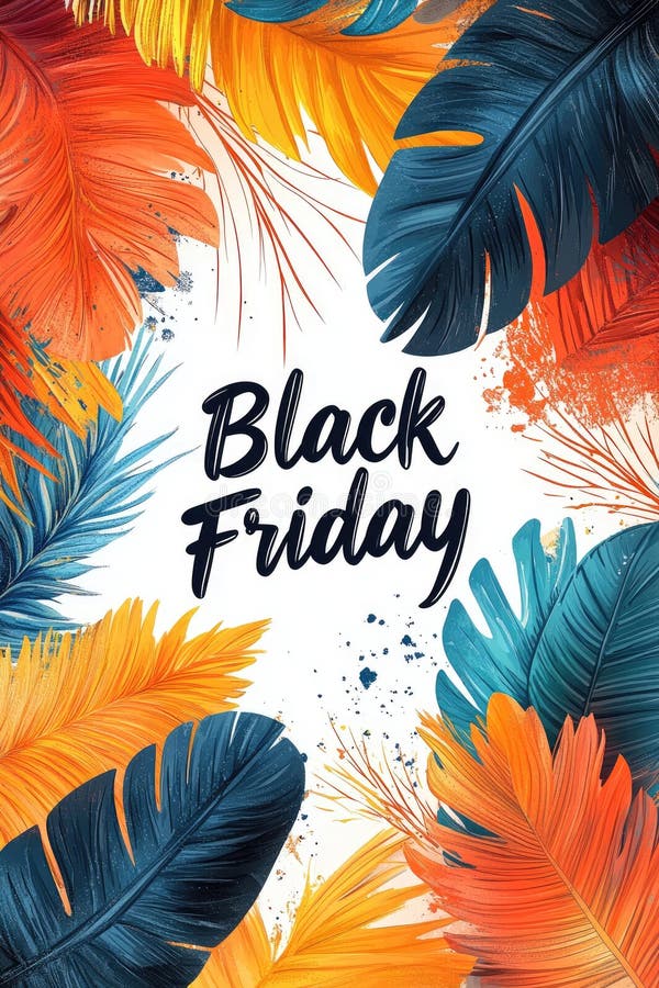 Retail Backdrop: Text Black Friday Displayed on Background, Suitable ...