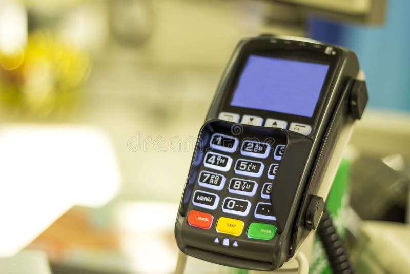 Retail card reader stock image. Image of finance, sale - 97168609