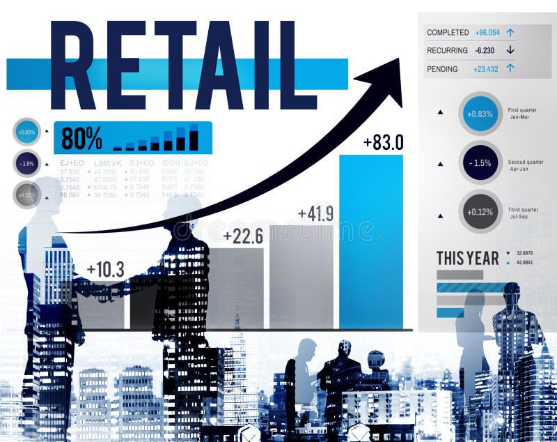 Retail Commerce Consumer Purchase Shopping Concept Stock Image - Image ...