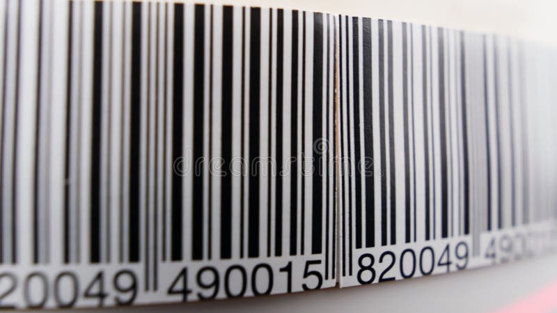 Retail label barcode stock video. Video of product, tracking - 289189491