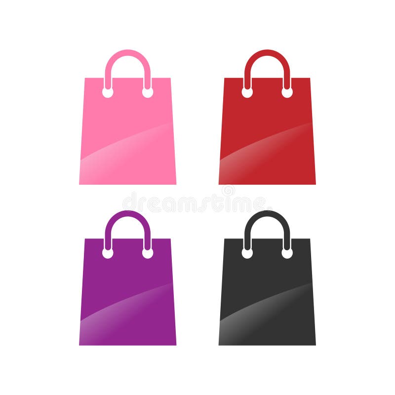 Retail Logo and Icon Design Template Vector Stock Vector - Illustration ...