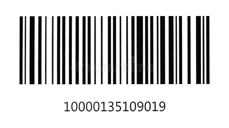 Retail Product Barcode Representing Commerce Tracking Stock Photos ...