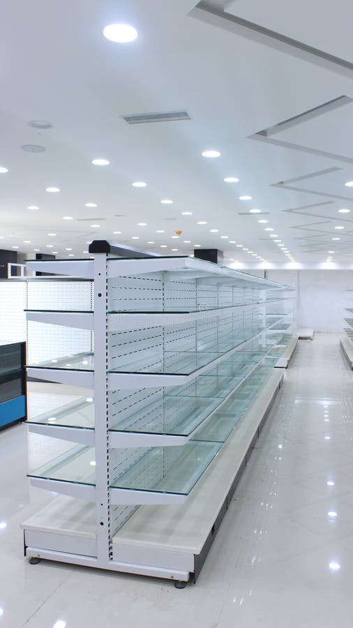 RETAIL RACKING SYSTEM stock photo. Image of falseceiling - 77110380