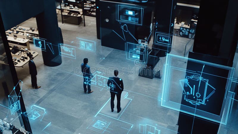 Retail Security Camera System with CV Tracking Customer Traffic and ...