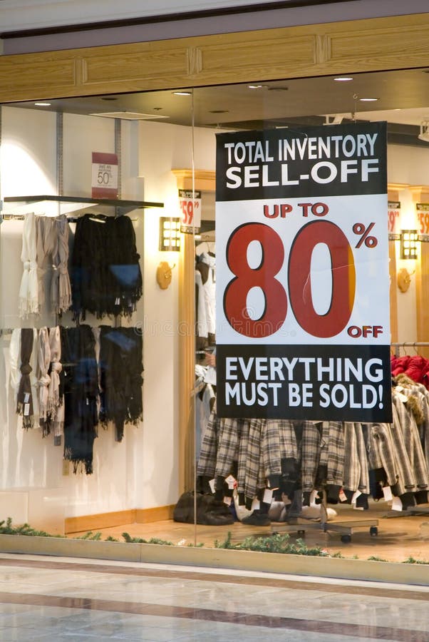 Retail Sell Off stock image. Image of clothing, event - 9732557