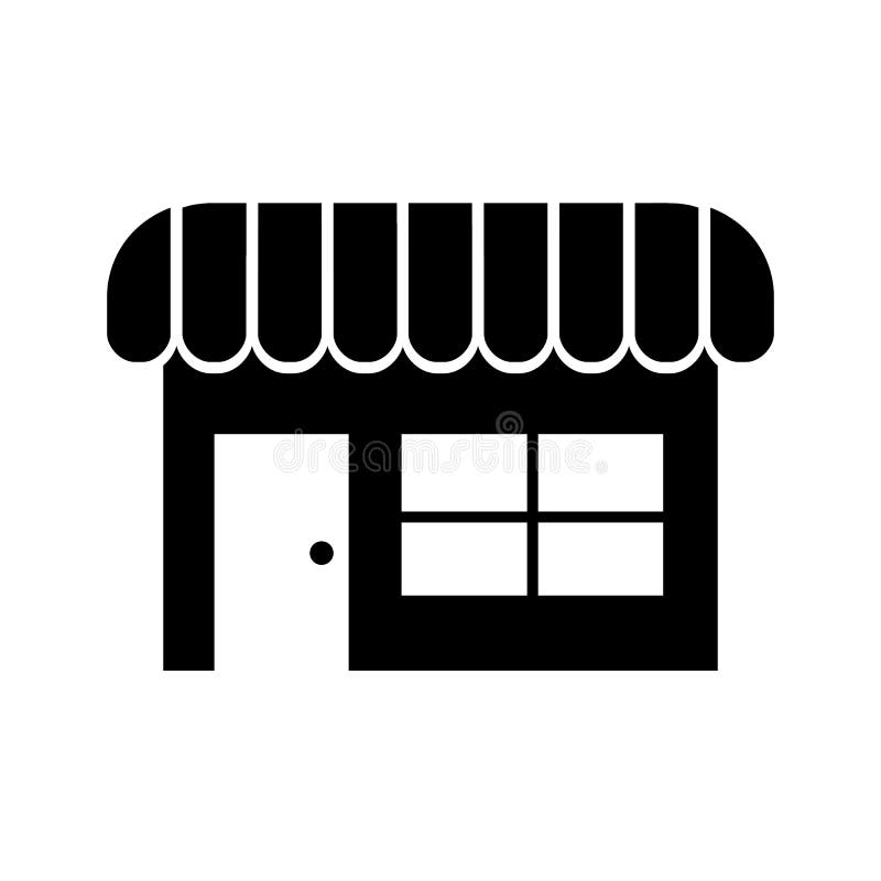 Retail Shop Icon Sign - Vector Stock Vector - Illustration of network ...