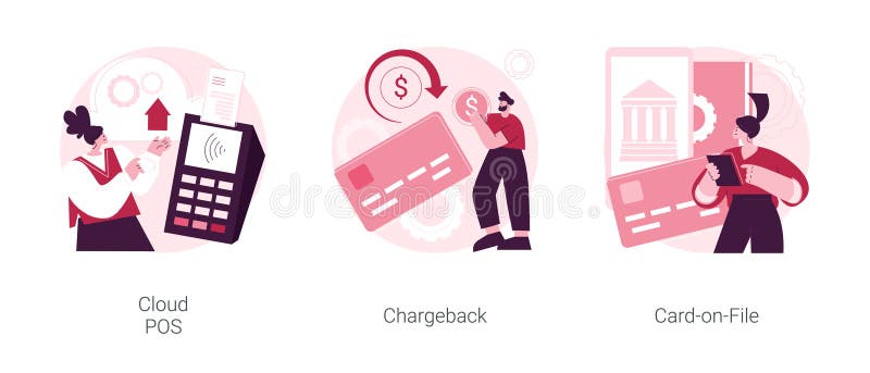 Retail Software Abstract Concept Vector Illustrations. Stock Vector ...