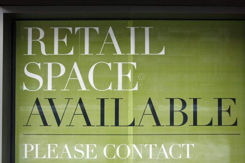 Retail space available stock photo. Image of real, store - 13316892