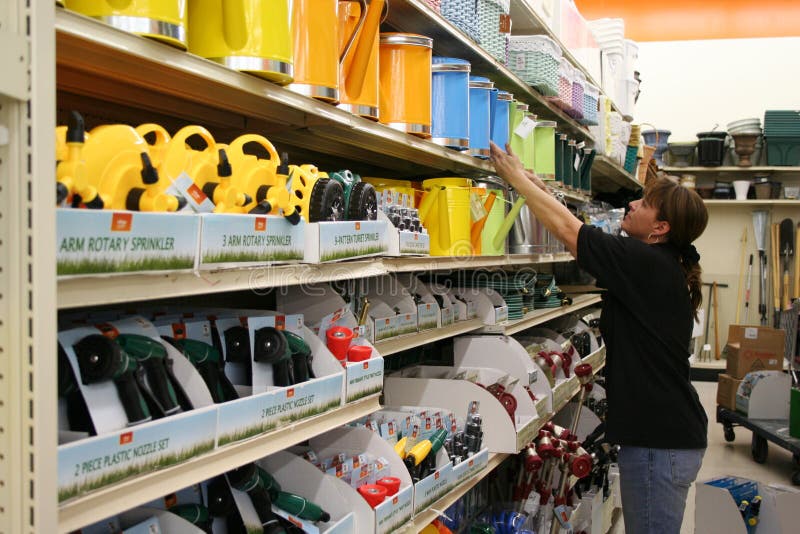 Merchandise Stocking stock image. Image of medium, customs - 9651745