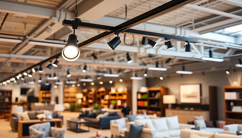 Retail Store Lighting, Commercial Interior and Shopping Environment ...