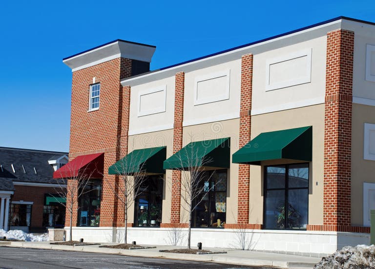 Retail Storefront stock image. Image of city, design - 13329821