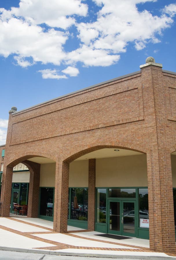 Retail Storefront stock image. Image of structure, empty - 15134677