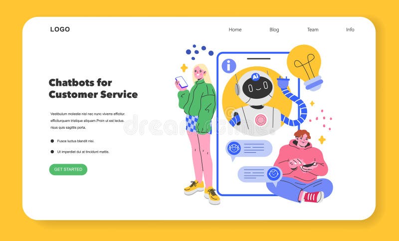 Retail Tech. Flat Vector Illustration Stock Vector - Illustration of ...