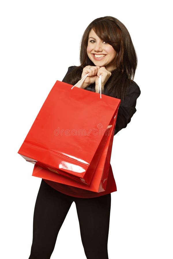 Retail therapy stock image. Image of gift, bags, beautiful - 9257293