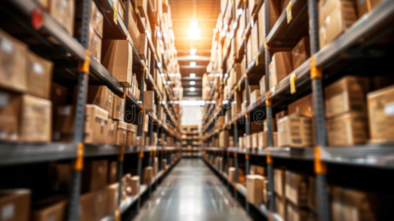 Retail Warehouse and Logistics Distribution Center for Efficient Supply ...