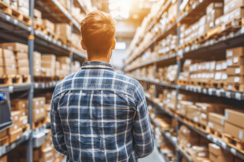 Retail Warehouse Situated within a Logistics Distribution Center for ...