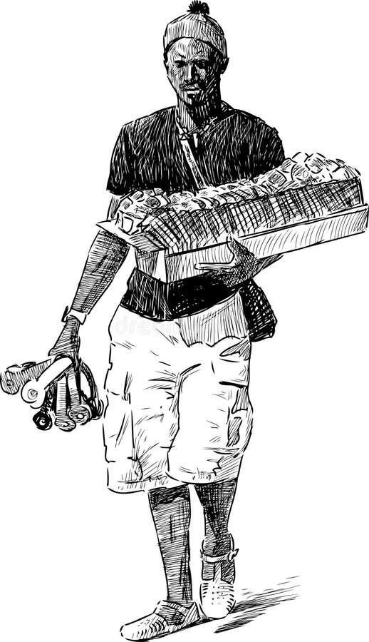 Retailer stock vector. Illustration of merchandiser, dealer - 43333721