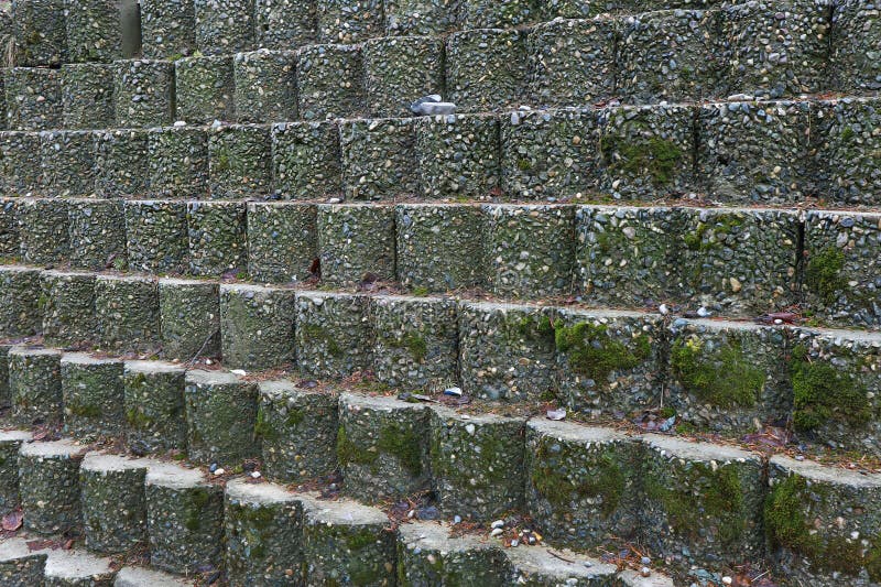 Retaining concrete wall stock image. Image of travel - 358686407