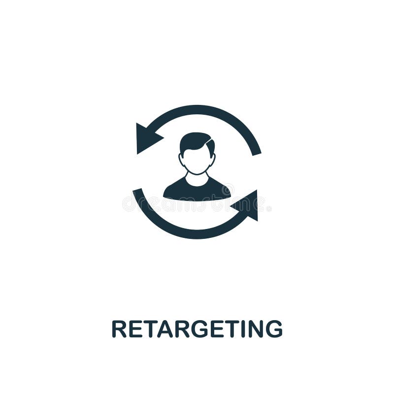 Retargeting Icon. Creative Element Design from Content Icons Collection ...