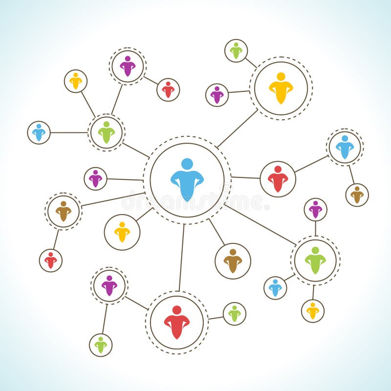 Clipart Della Rete Sociale Social Network Vettoriali, Illustrazioni E