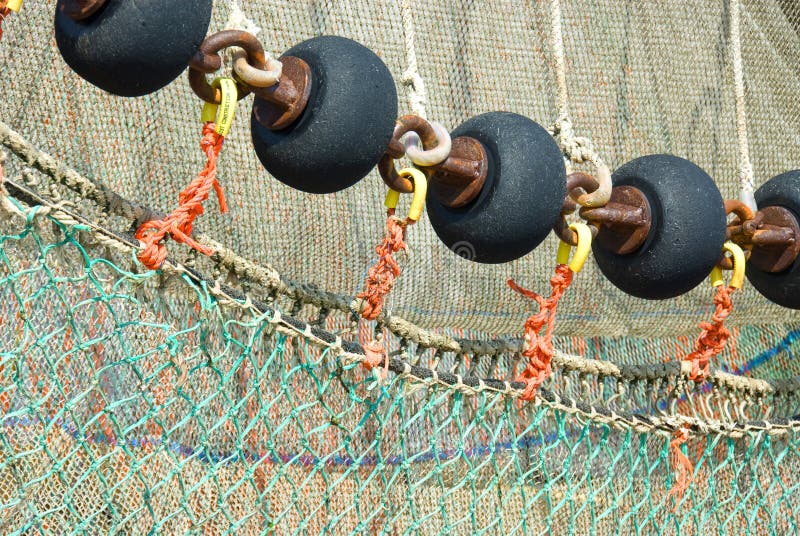 Reti da pesca fotografia stock. Immagine di fishnets - 12837618
