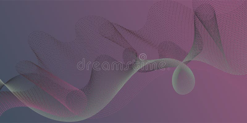 Reticulated Intersecting Curves Geometry Backdrop. Stock Vector ...