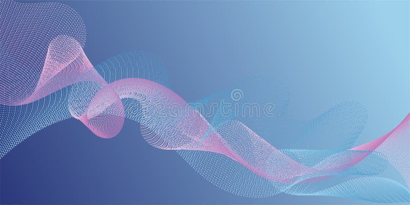 Reticulated Intersecting Curves Geometry Backdrop. Stock Vector ...