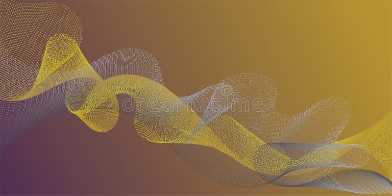 Reticulated Intersecting Curves Geometry Backdrop. Stock Vector ...