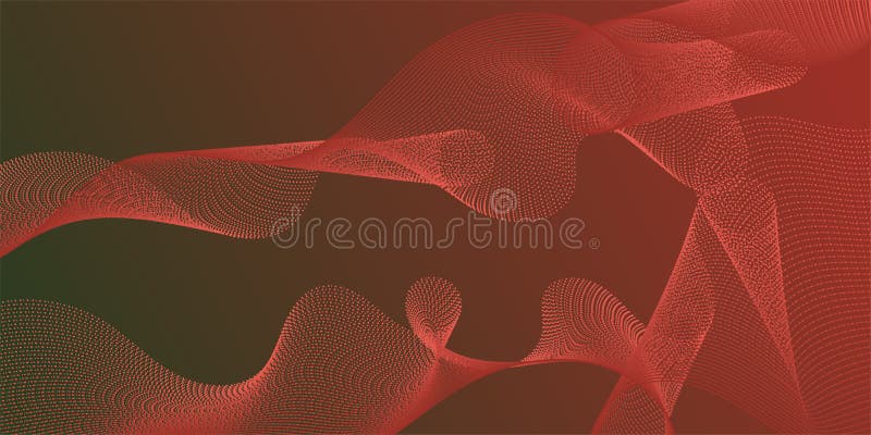 Reticulated Intersecting Curves Geometry Backdrop. Stock Vector ...