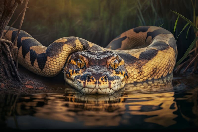 Reticulatus Python Stock Illustrations – 380 Reticulatus Python Stock ...