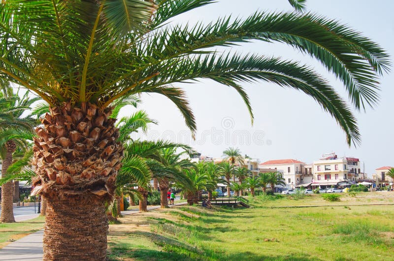 Retimno, crete, greece editorial stock photo. Image of town - 84338998