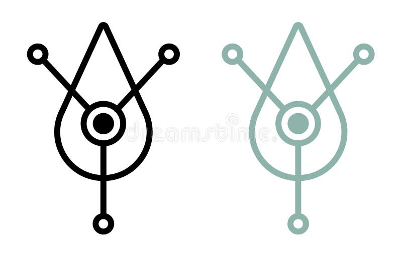 Retinol Icon Set. Anti-aging Ingredient Vector Symbol Stock Vector ...