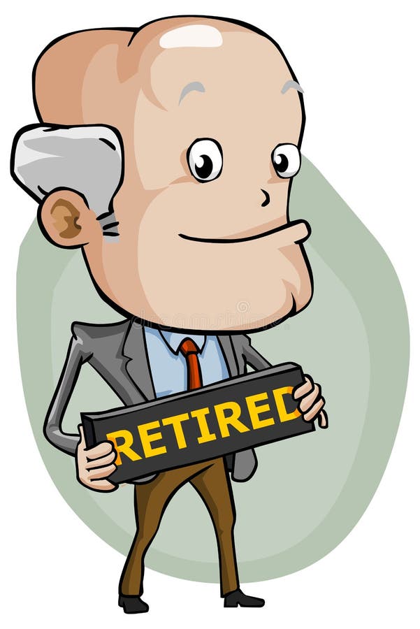 Retirado ilustración del vector. Ilustración de veterano - 11785407