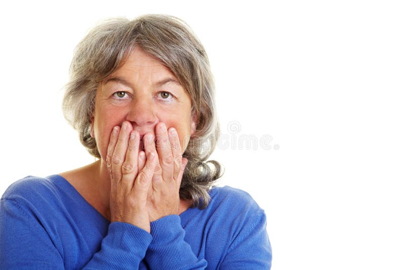 Sad retired woman stock photo. Image of compassion, face - 15954262