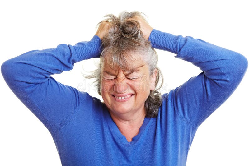 Sad retired woman stock photo. Image of compassion, face - 15954262