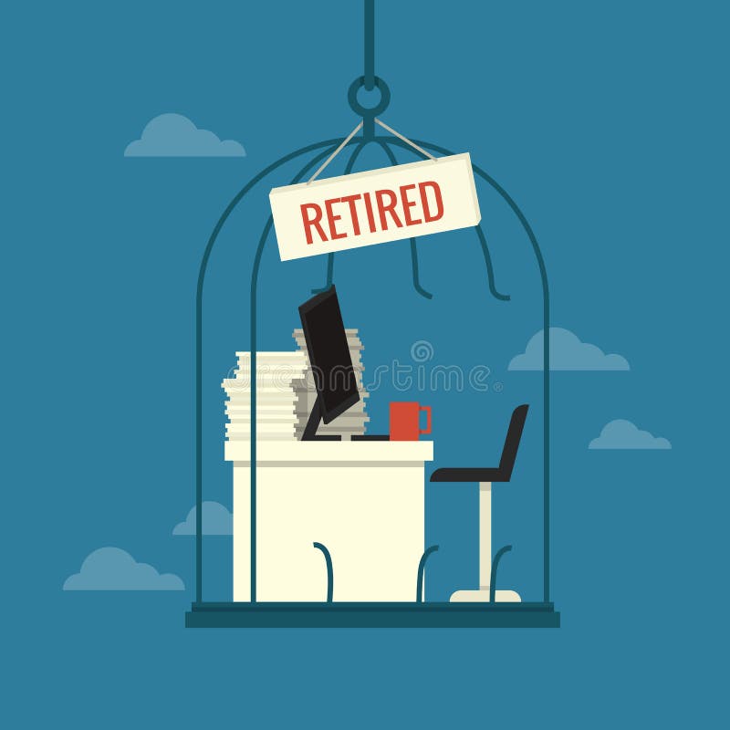 Retirement stock illustration. Illustration of lifestyle - 46339363