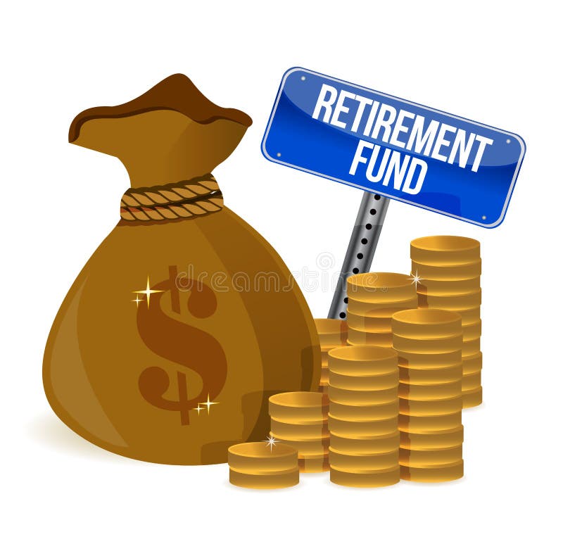 Retirement stock illustration. Illustration of savings - 24595563