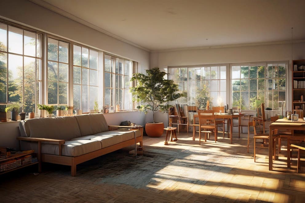 Retirement Home Rendered in VRAY Stock Photo - Image of home, vray: 315686396