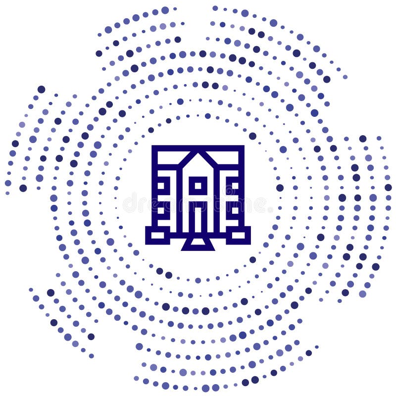 Retirement Home Vector Icon. Retirement Home Editable Stroke Stock ...