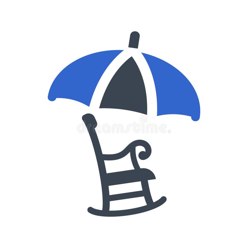 Retirement insurance icon stock vector. Illustration of protection ...