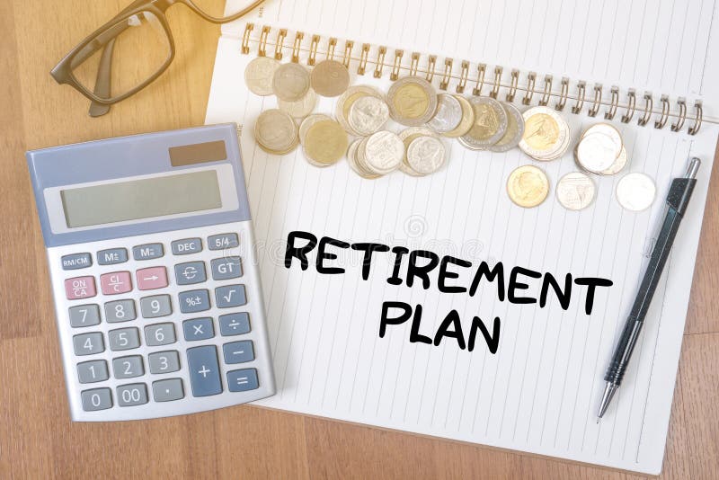 Retirement Plan Loan Liability Tax Form To Retirement Plan Stock Image ...