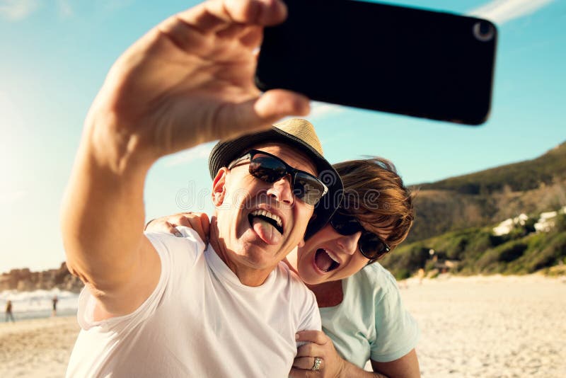 Retirement is when the Real Fun Begins. a Mature Couple Taking a Selfie ... Retirement is when the Real Fun Begins. a Mature Couple Taking a Selfie ...