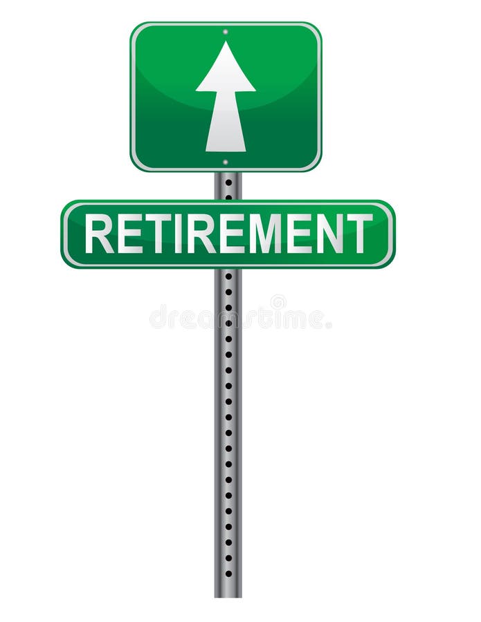 Path to Retirement stock illustration. Illustration of bridge - 14561807