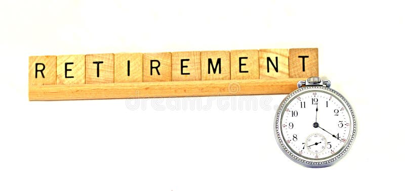 Retirement time stock photo. Image of background, objects - 12420896