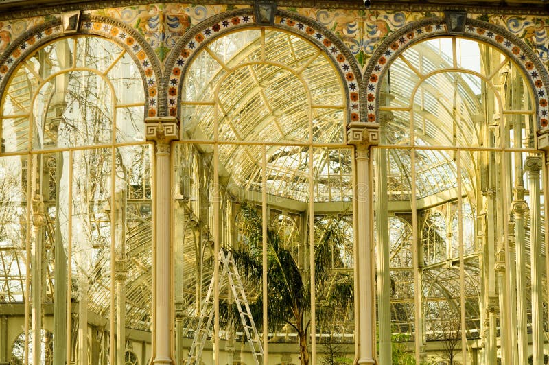 Cristal palace windows stock image. Image of light, pattern - 29775813